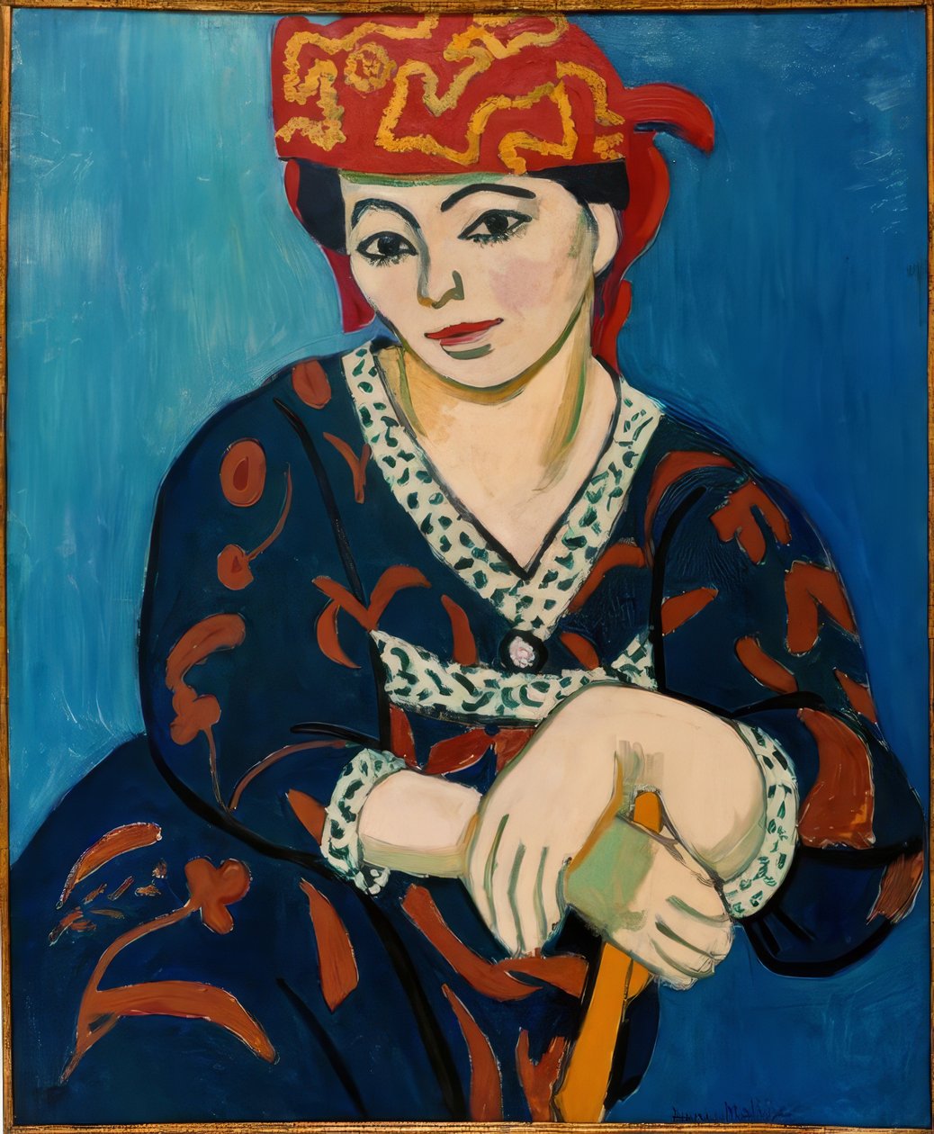 Madame Matisse: Madras Rouge by Henri Matisse