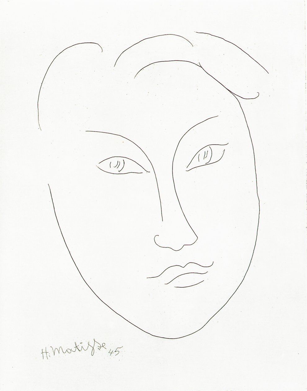 Mask of a Young Boy by Henri Matisse: Buy fine art print