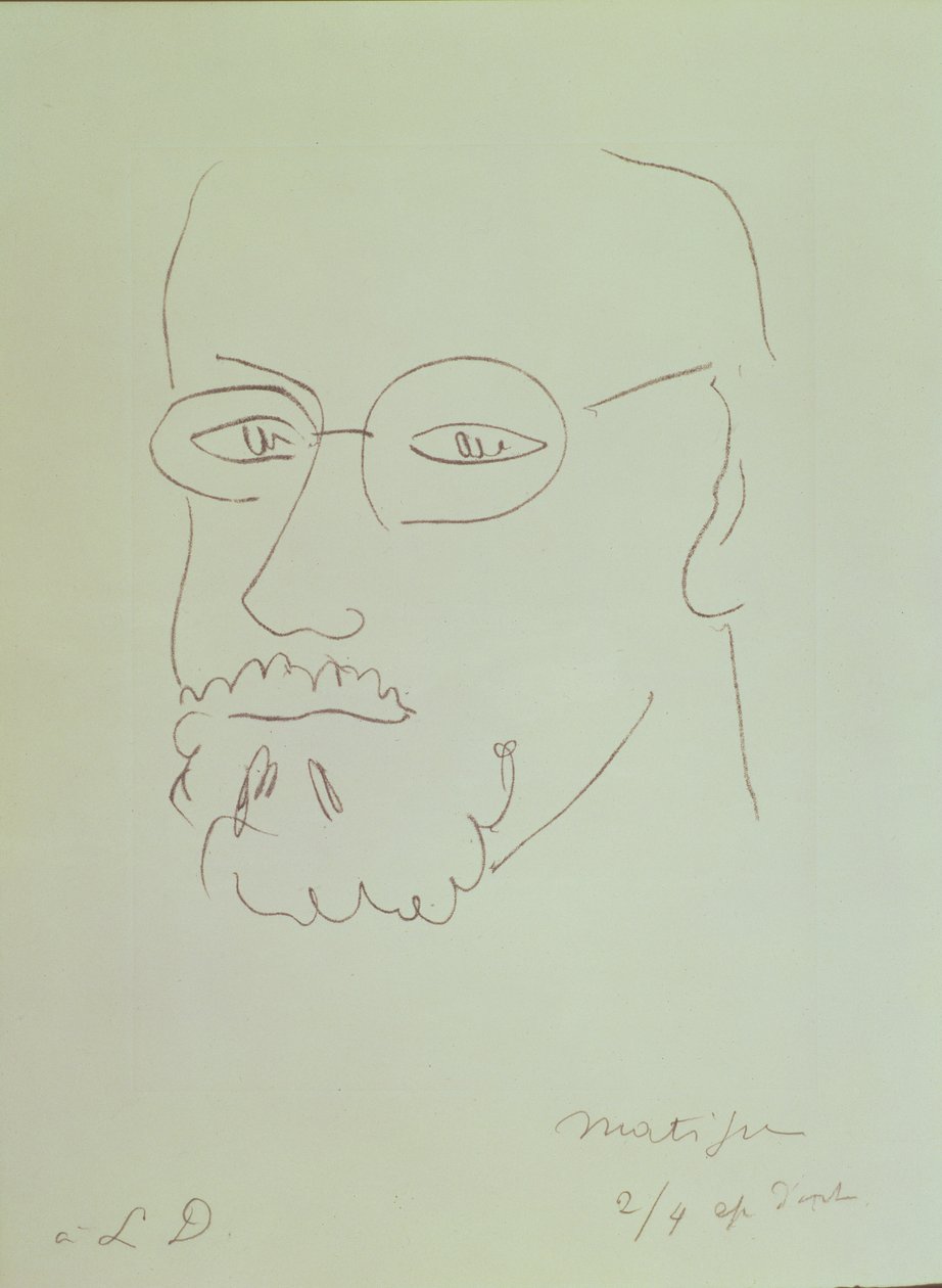 Self Portrait by Henri Matisse: Premium art reproduction