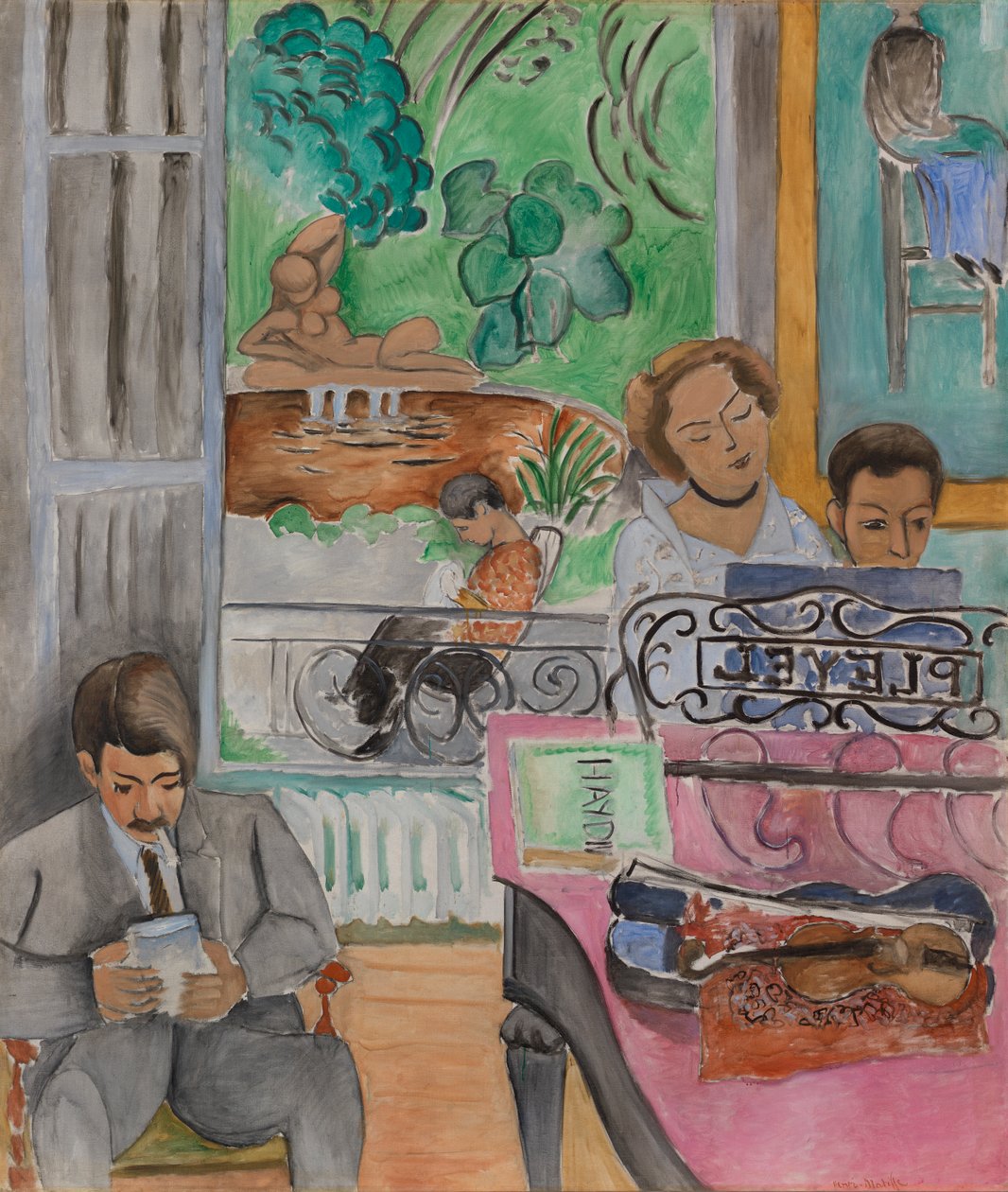The Music Lesson by Henri Matisse: Buy fine art print