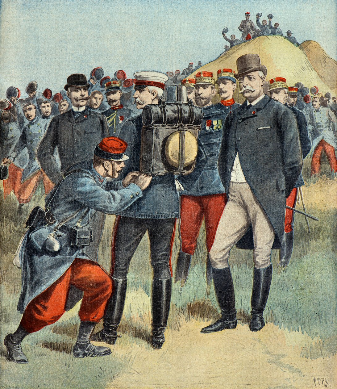 The Duke of Connaught and Felix Faure During the Great Maneuvers of the ...