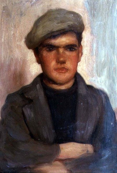 Boy Wearing a Cap by Henry Scott Tuke: Buy fine art print
