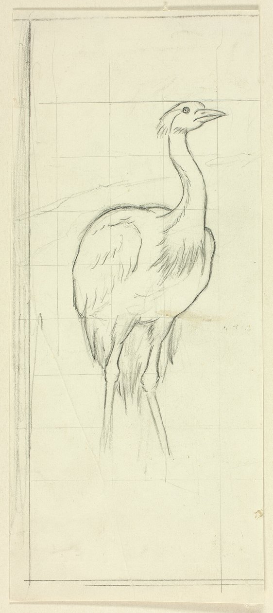 Standing Bird by Henry Stacy Marks: Premium art reproduction