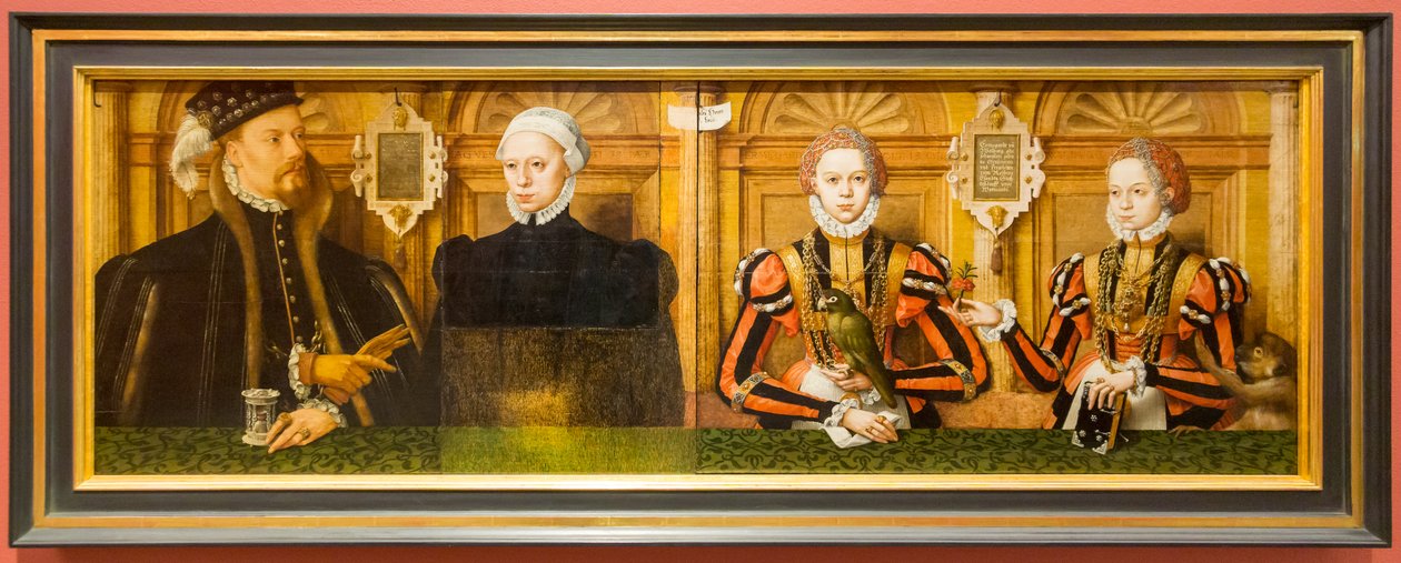 Family Portrait of John II of Rietberg by Hermann Tom Ring