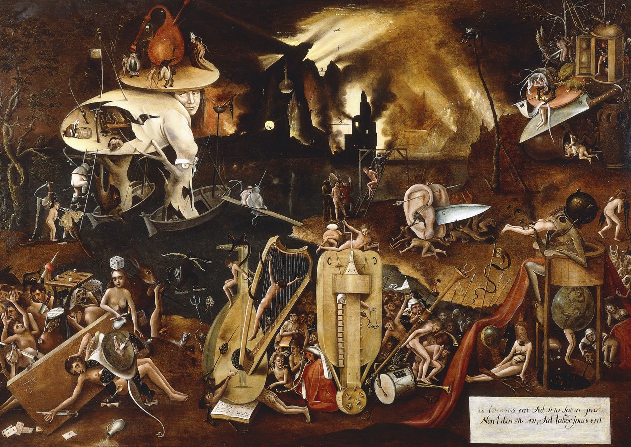 Hell by Hieronymus Bosch: Highest-quality art reproduction