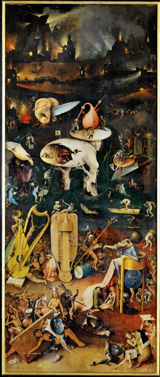 The Garden of Delights, triptych, right panel
