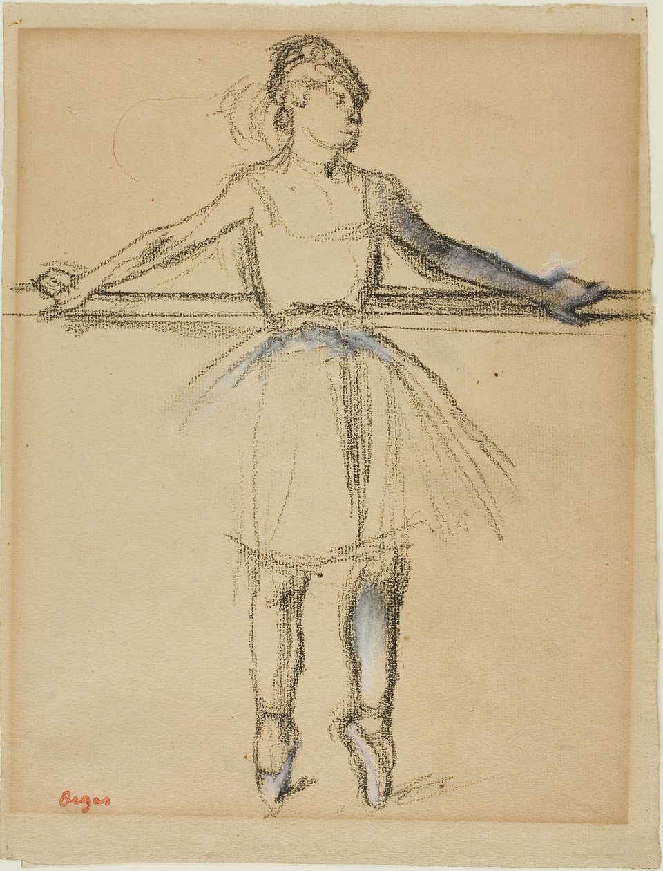 Dancer at the Bar by Hilaire Germain Edgar Degas