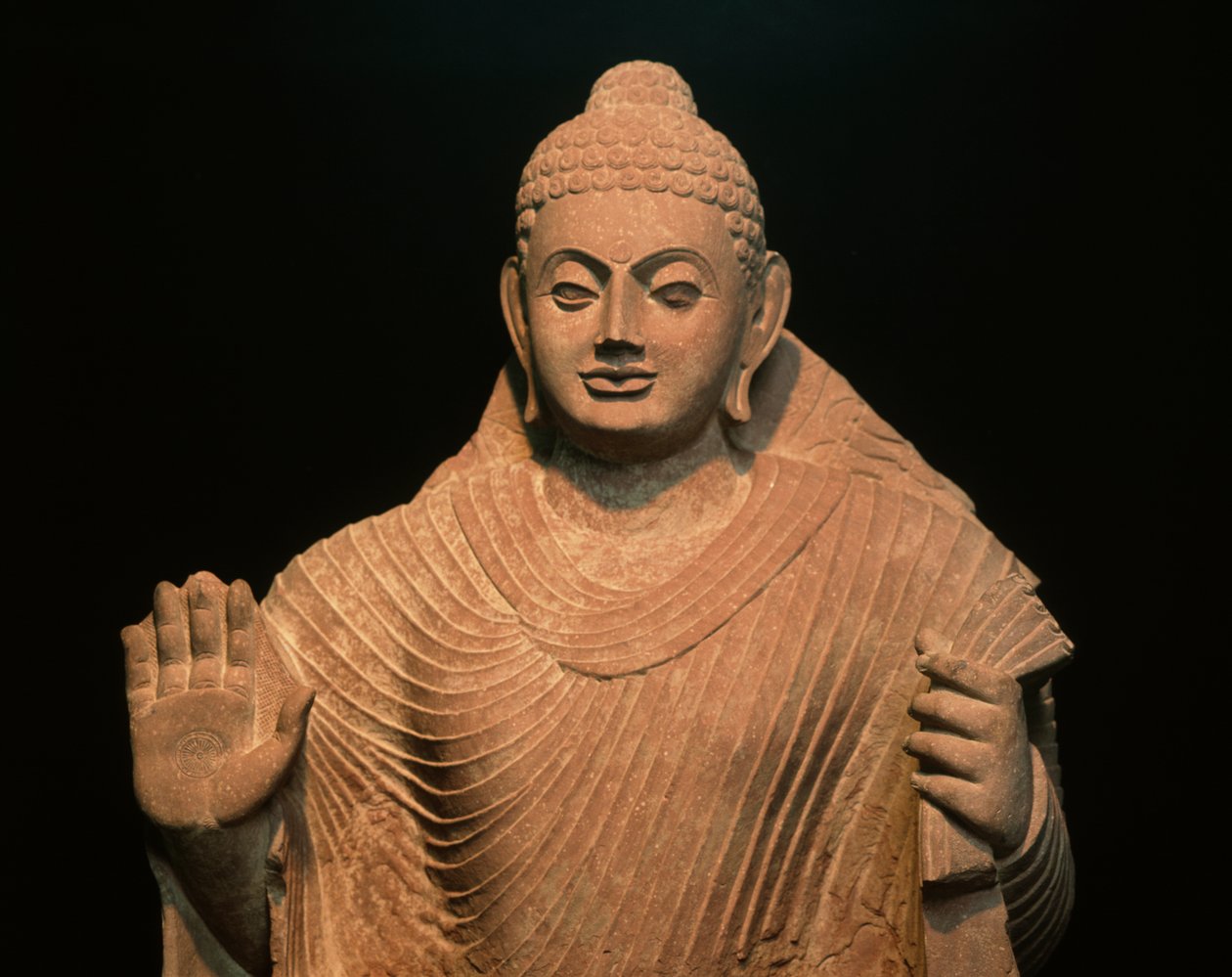 Gupta Empire Sculptures Image Of Buddha. Gupta Dynasty (320 600 AD)