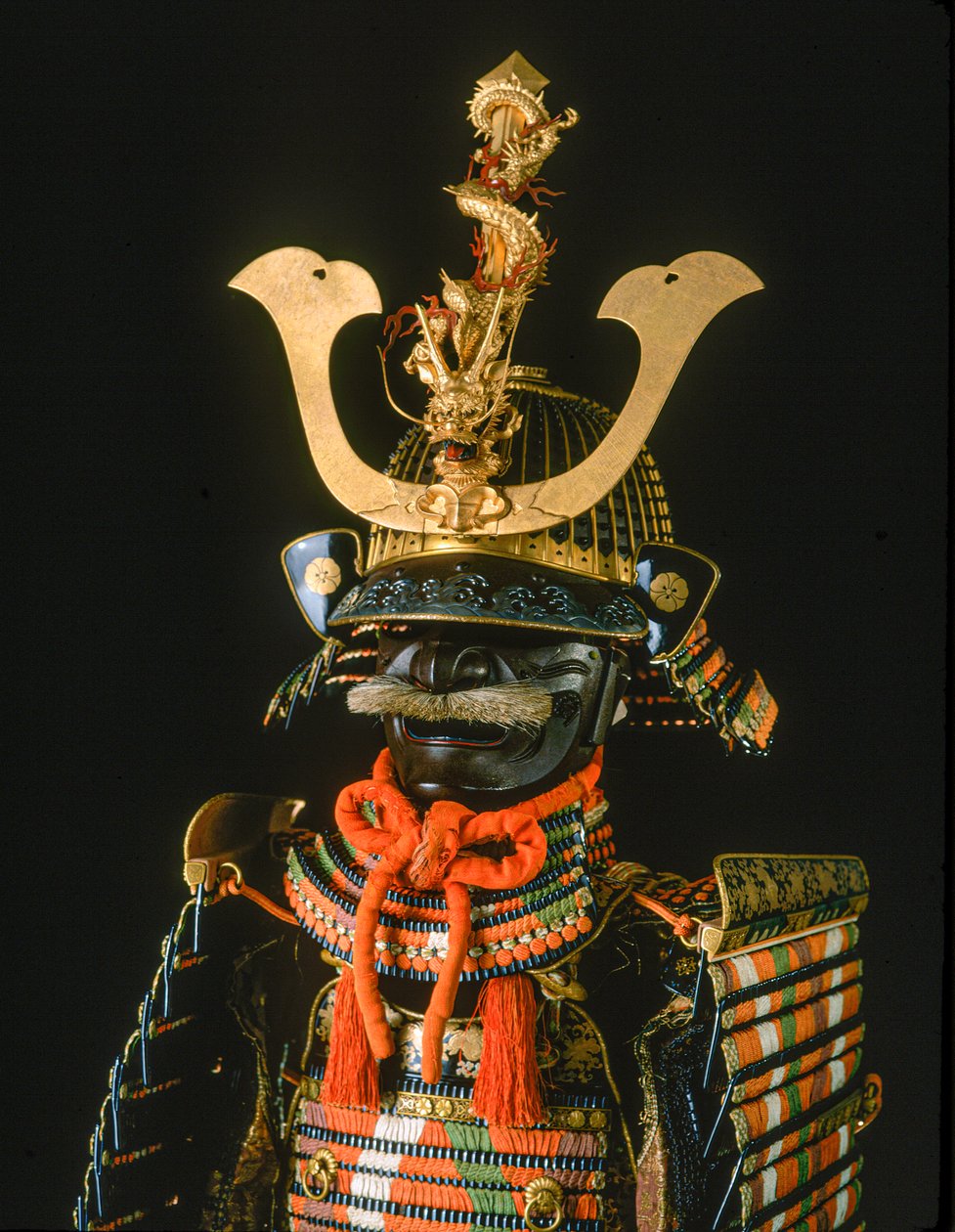 Samurai - Woman's suit of armor. Vertical Crest, Ikeda Family ...