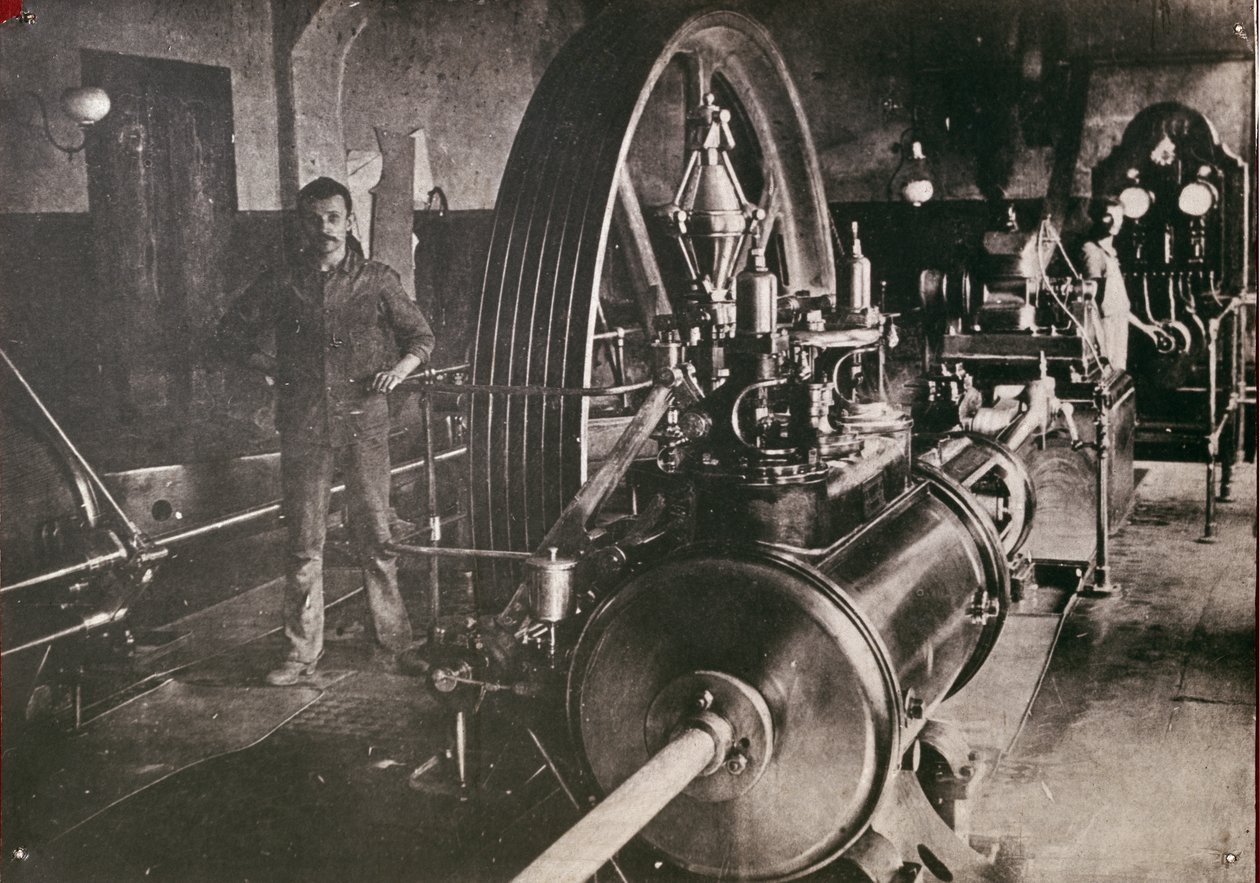 Photograph of One of the First Italian Industries