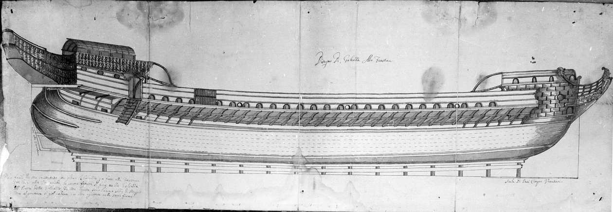 Design for a Venetian Galleass, 17th Century