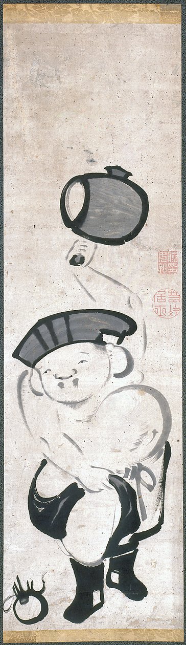 Daikoku-Ten by Ito Jakuchu: Premium art reproduction
