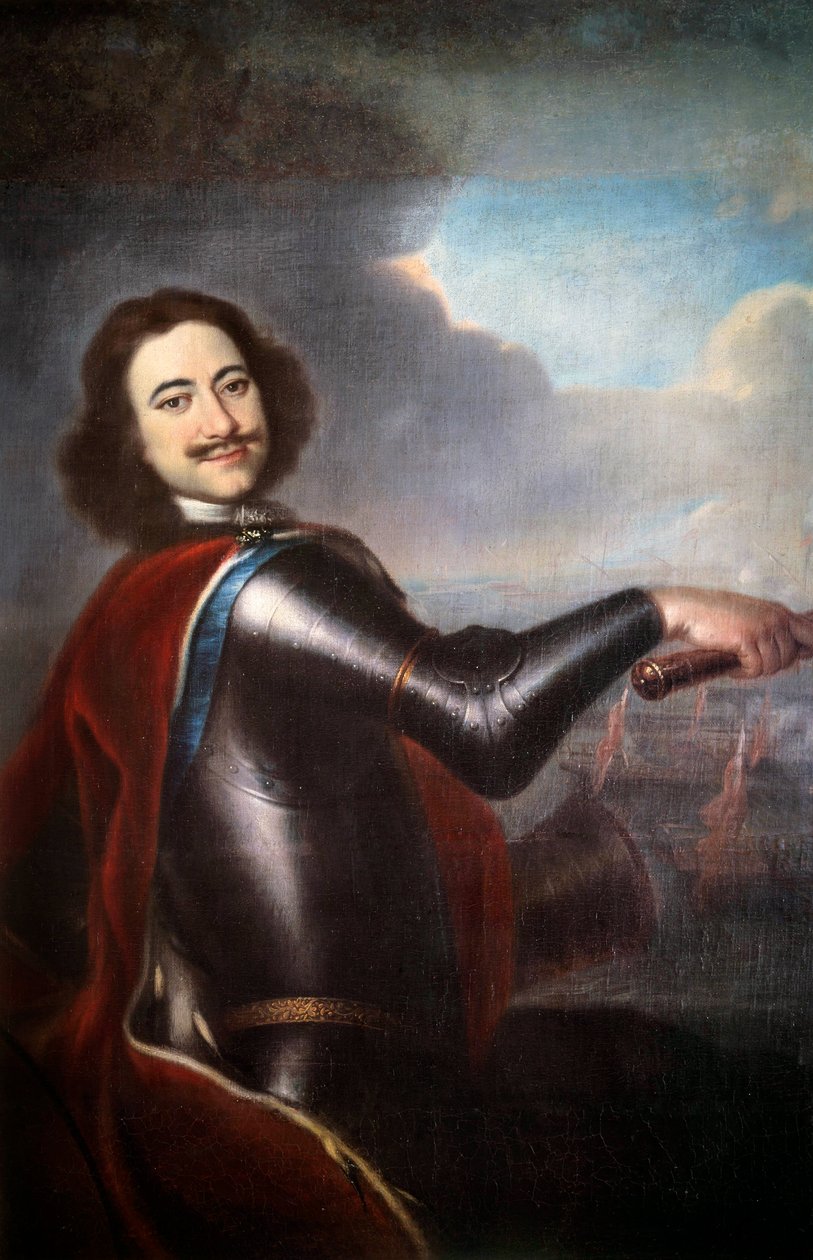 Portrait of Peter I the Great by Ivan Nikitich Nikitin
