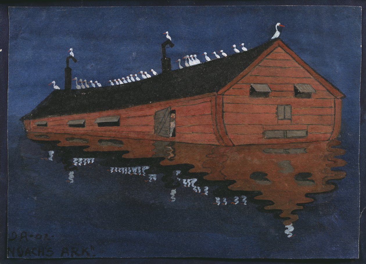 Noah's Ark by Ivar Axel Henrick Arosenius: Fine art print