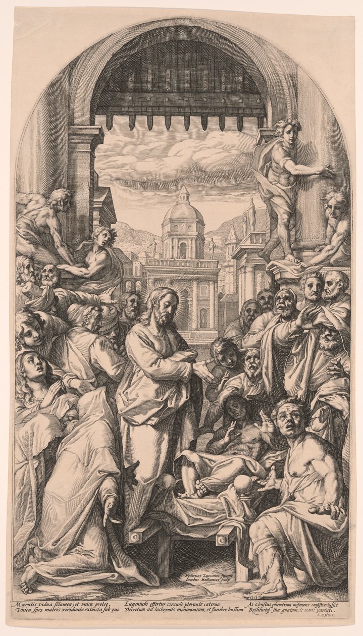 Christ Raises the Dead Son of the Widow of Nain