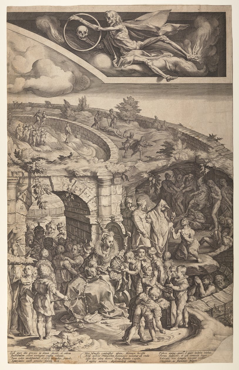 The Table of Cebes (plate 3) by Jacob Matham