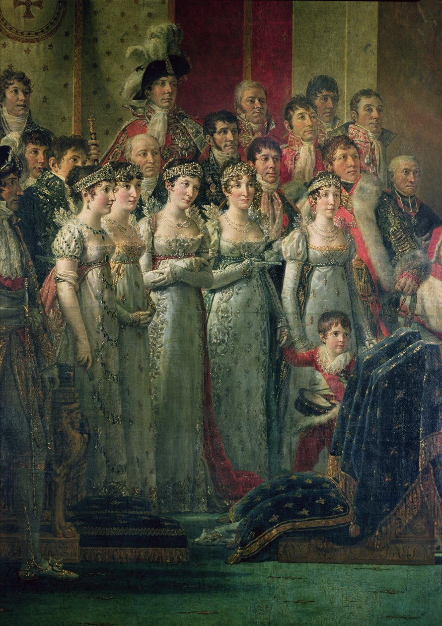 The Consecration of the Emperor Napoleon and the Coronation of the ...
