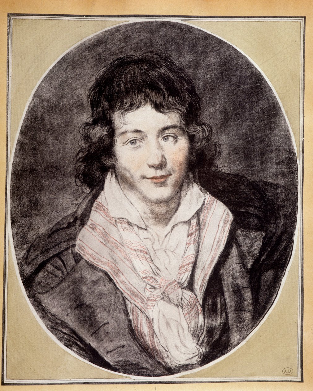 Jacques Louis David Self Portrait Portrait Of General Baron