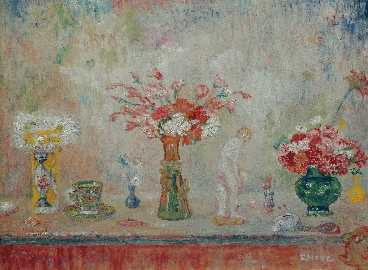 Fantastic Still Life by James Ensor: Buy fine art print