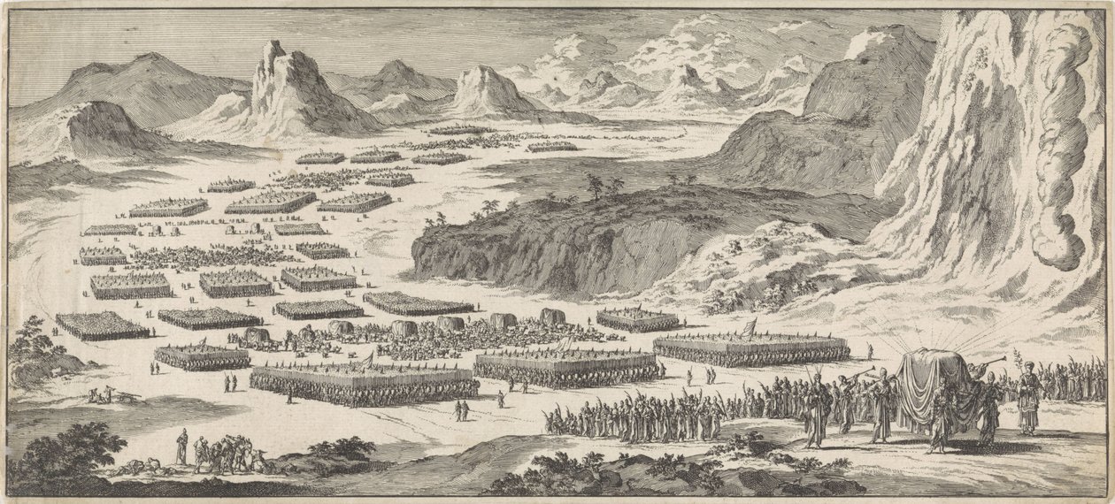 Military Campaign of the Twelve Tribes of Israel with the Tabernacle