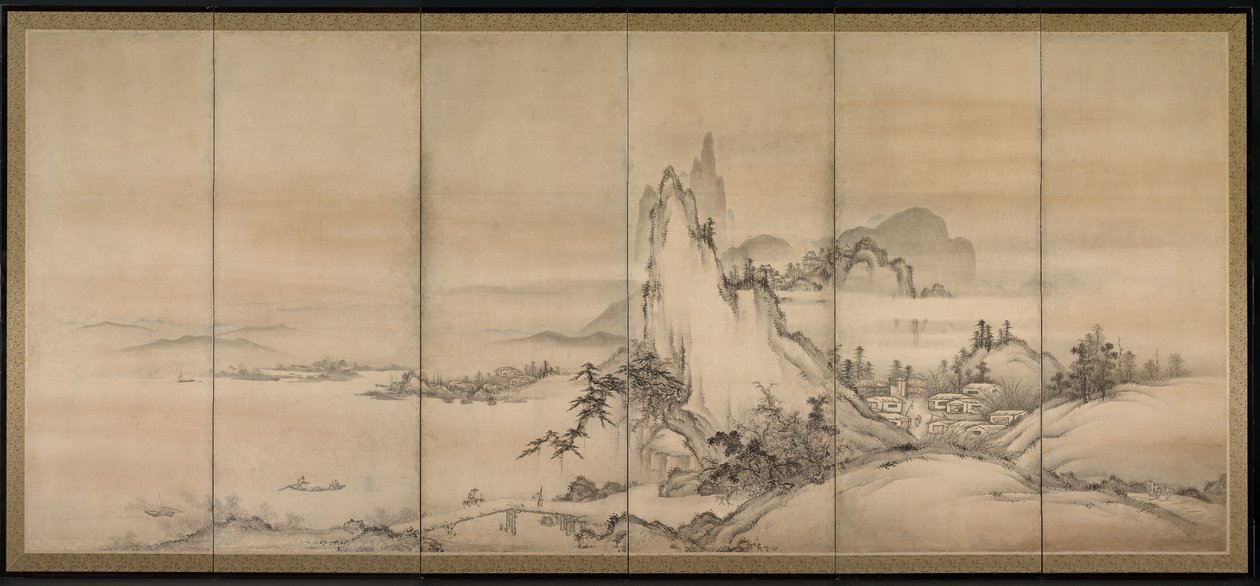 Chinese Landscape by Japanese School: Buy fine art print