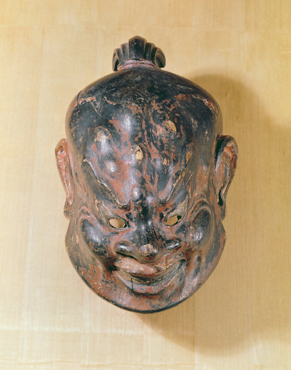 Gigaku mask, Nara Period by Japanese School