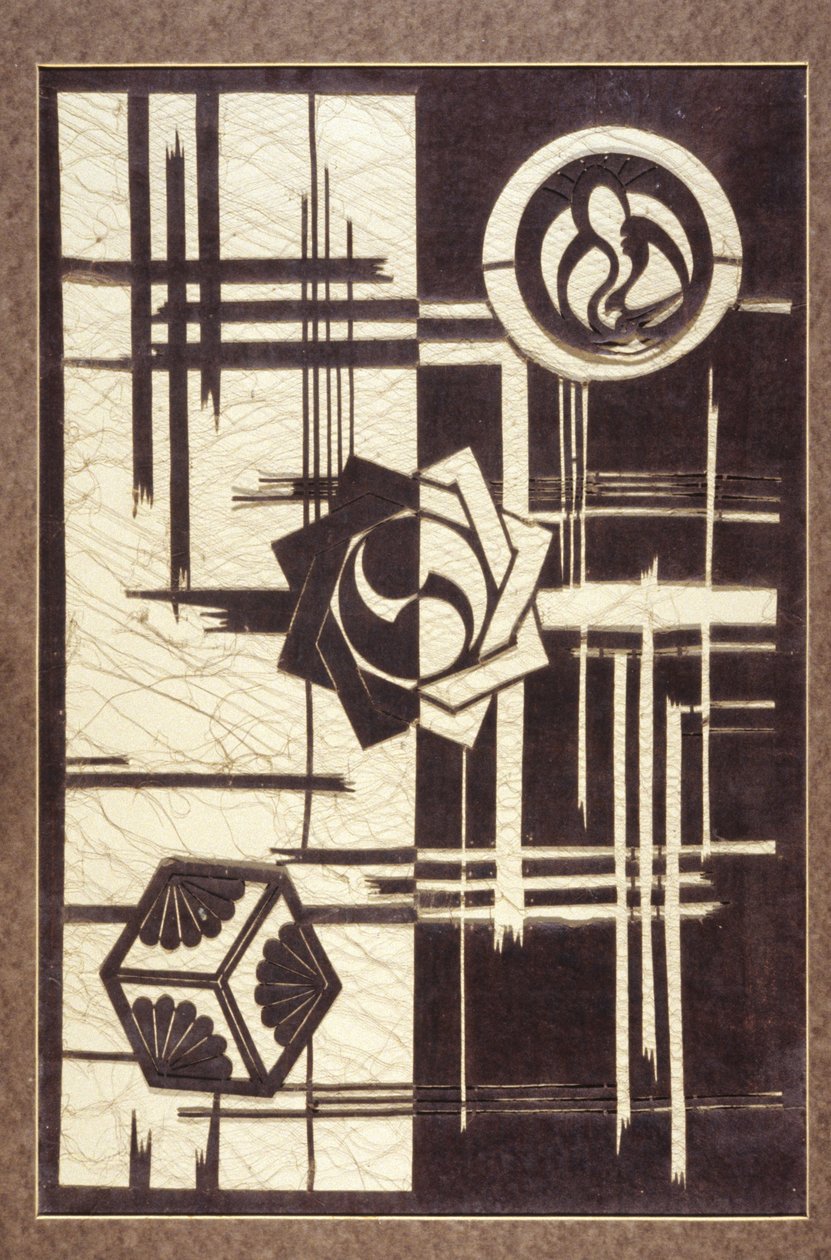 Stencil by Japanese School: Highest-quality art reproduction