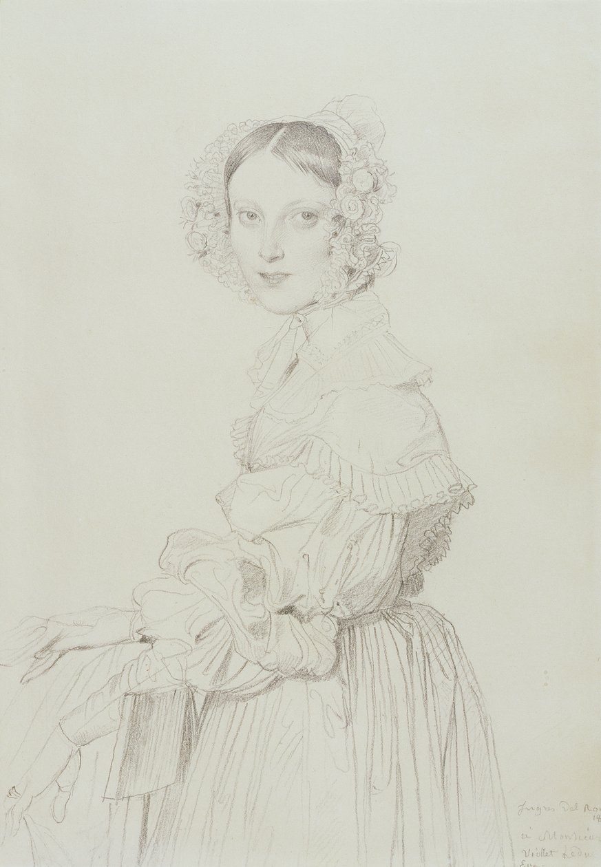 Elisabeth Tempier by Jean Auguste Dominique Ingres
