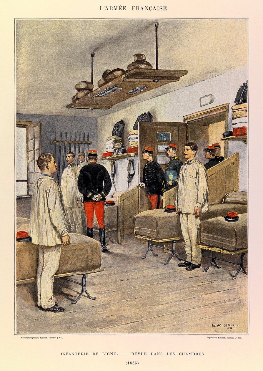 Types and Uniforms of the French Army by Captain Jules Richard ...