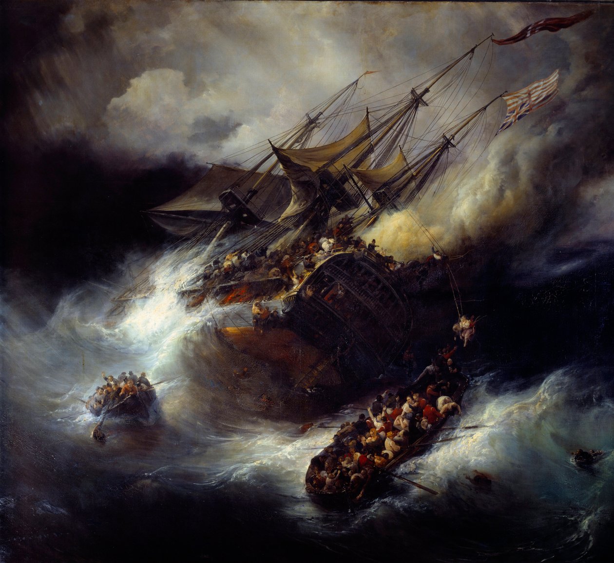 Sinking Ship Art