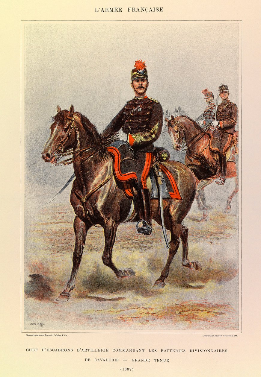 Types and Uniforms of the French Army by Captain Jules Richard ...