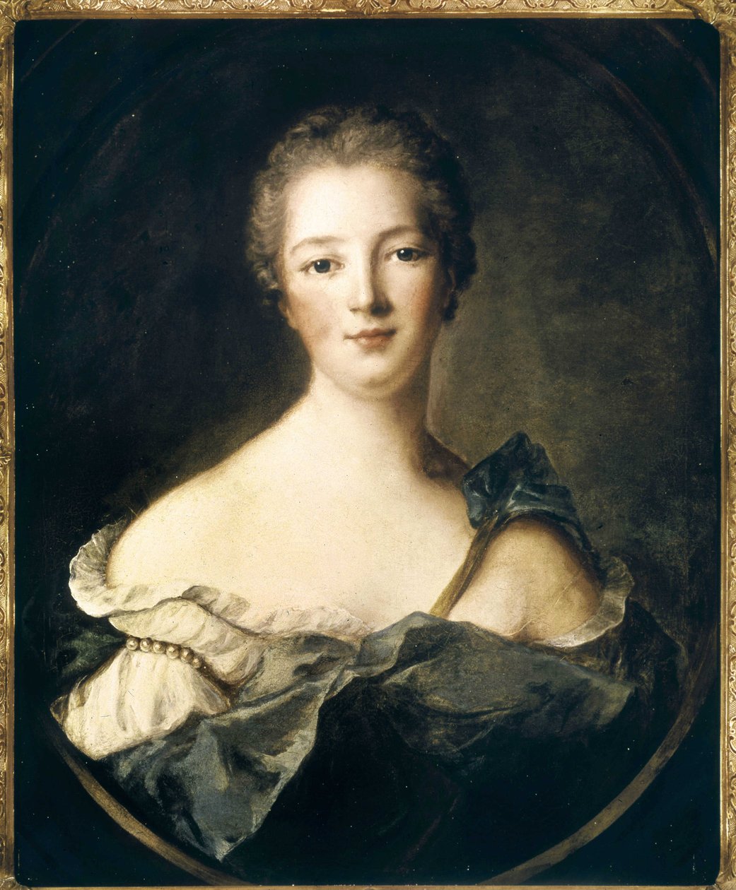 Portrait of Jeanne Antoinette Poisson, Marquise of Pompadour (Madame de ...
