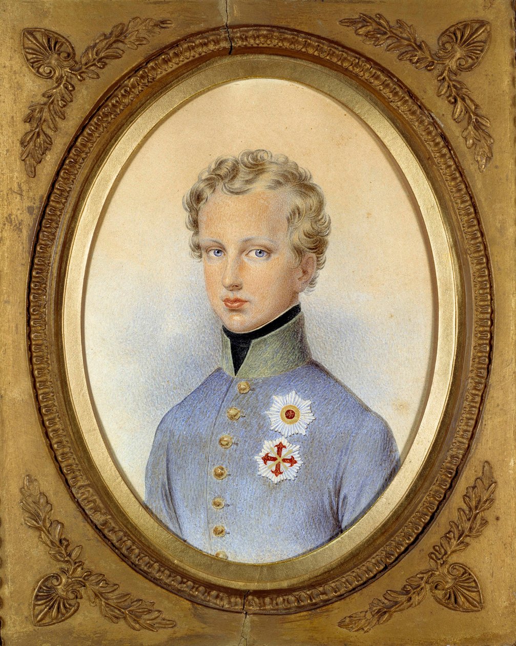 Portrait of the Duke of Reichstadt, son of Napoleon I and Marie Louise ...
