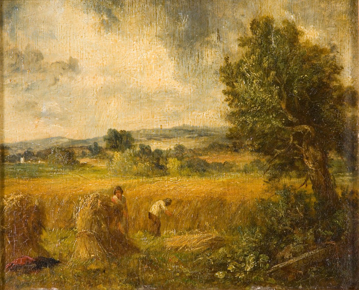 John Constable The Cornfield
