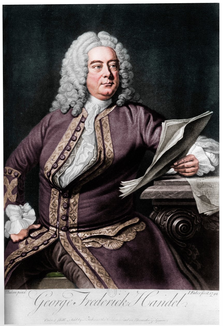 George Frideric Handel Portrait George Frideric Handel, (1685 175),