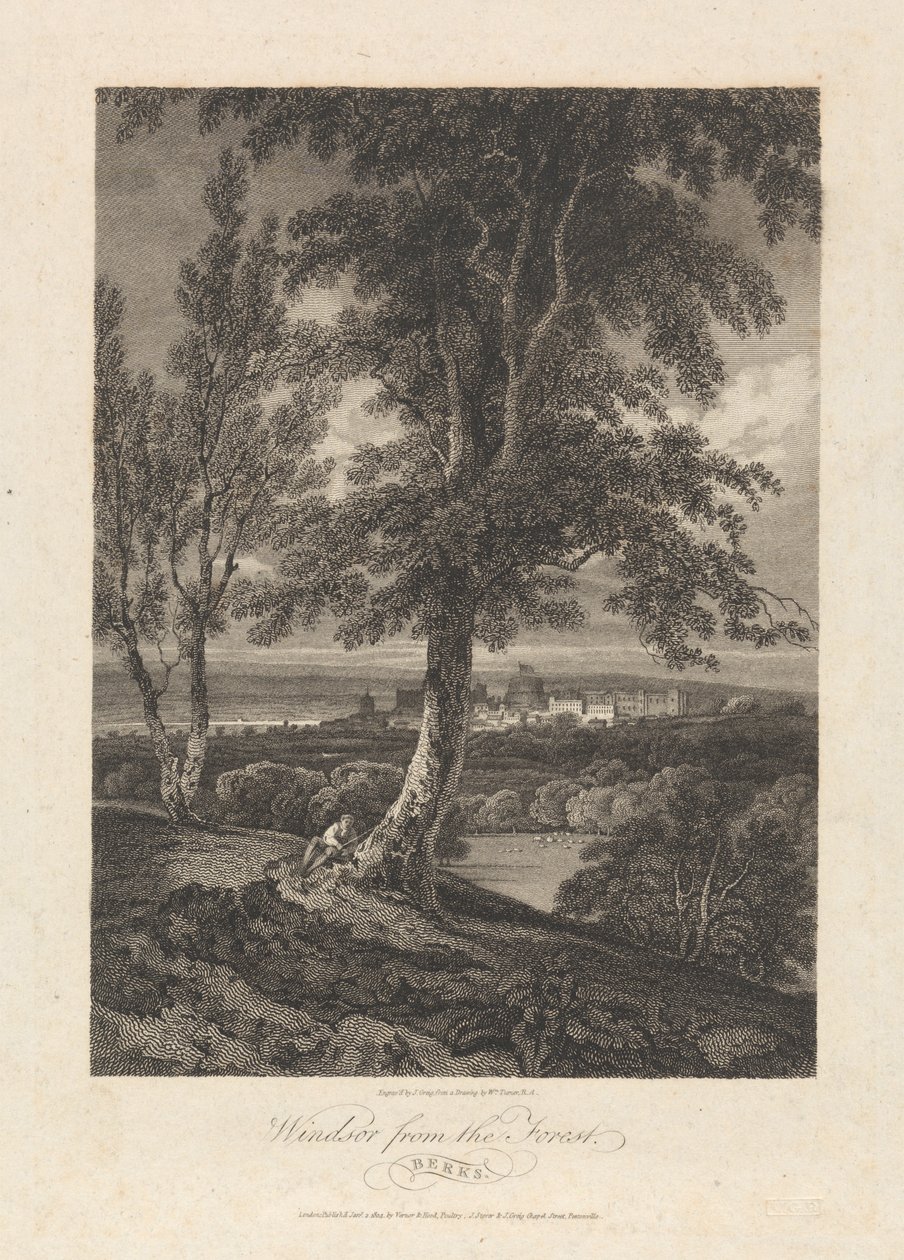 Windsor from the Forest, Berks by John Greig