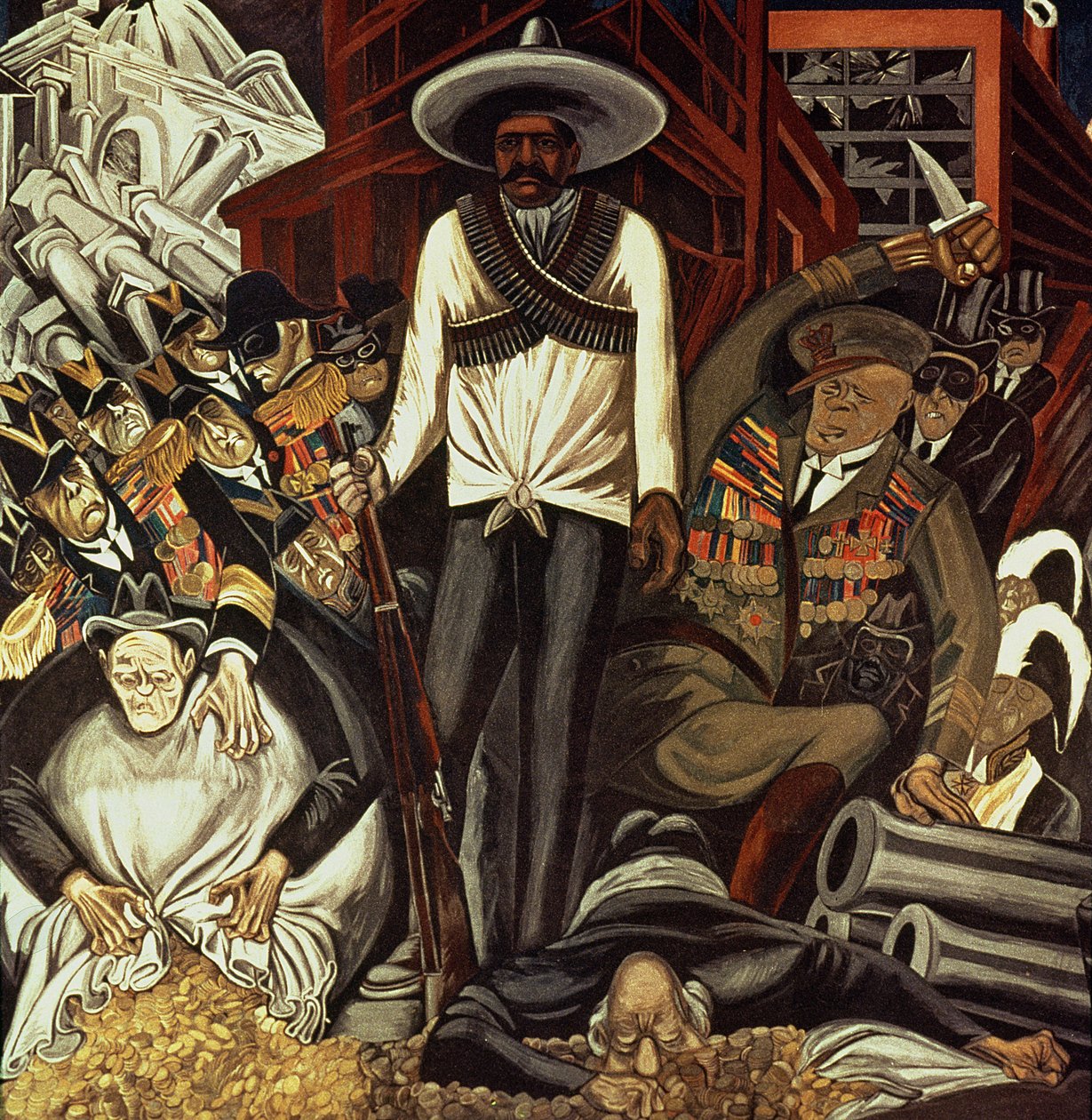 Jose Clemente Orozco Schilderijen Orozco Jose Clemente Hi Res Stock