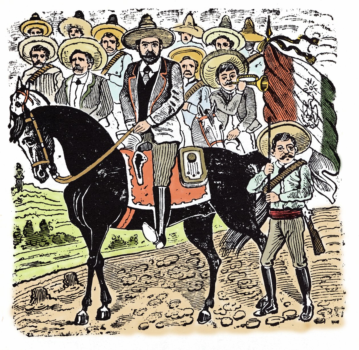 The Mexican Revolution (1910-1920): Portrait of Francisco Indalecio ...