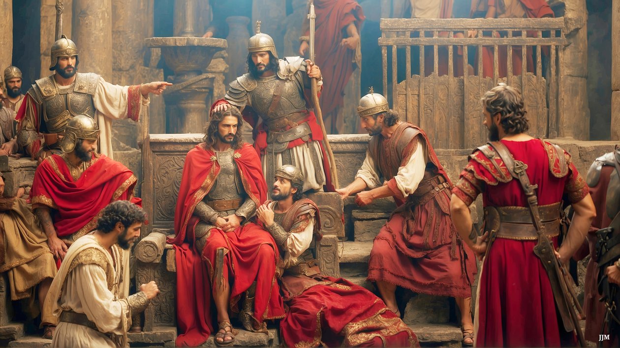 Jesus Mocked and Beaten by Roman Soldiers 04