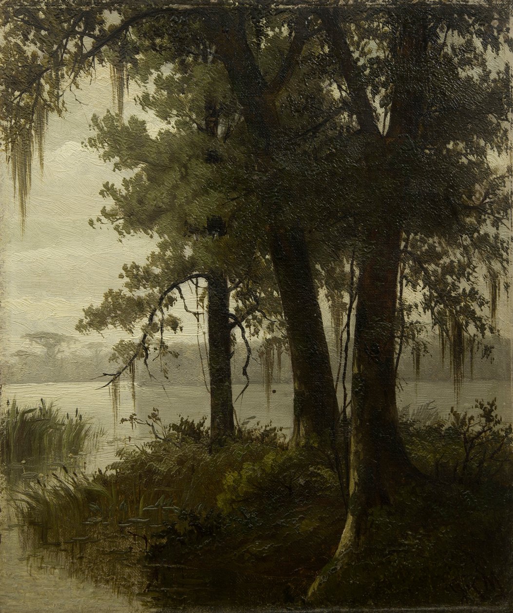 Swamp Scene by Joseph Rusling Meeker: Buy fine art print