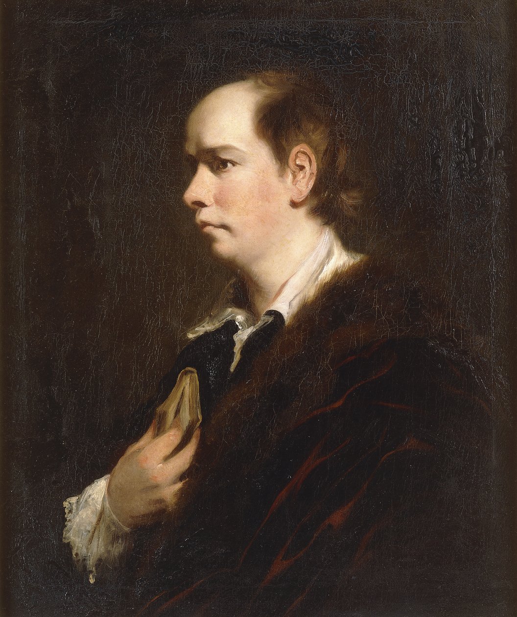 Portrait of Oliver Goldsmith by Joshua Reynolds