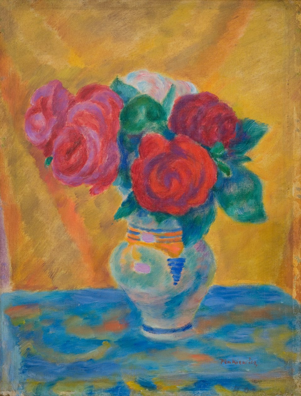 Roses by Jozef Pankiewicz: Highest-quality art reproduction