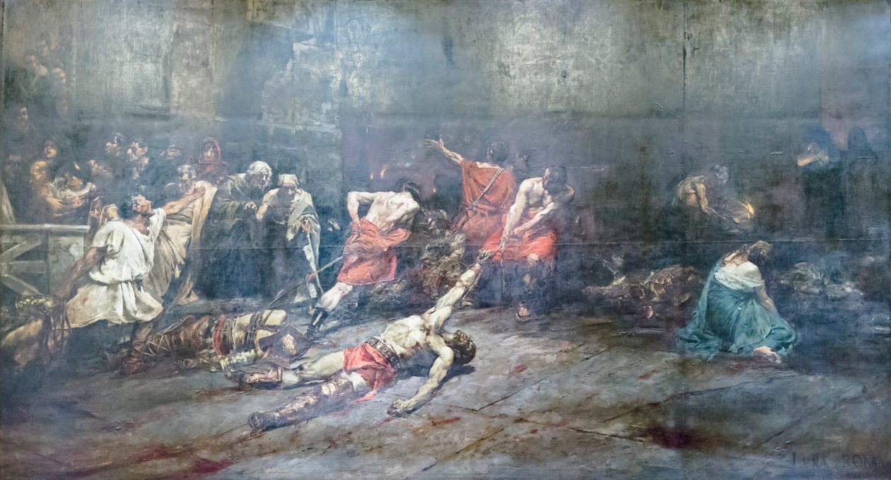 Spoliarium Painting Spoliarium Poster By Reynaldo Caragan Pixels