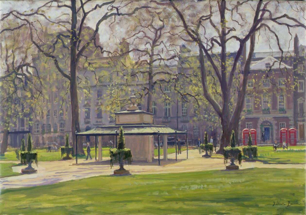 Berkeley Square, London by Julian Barrow: Fine art print