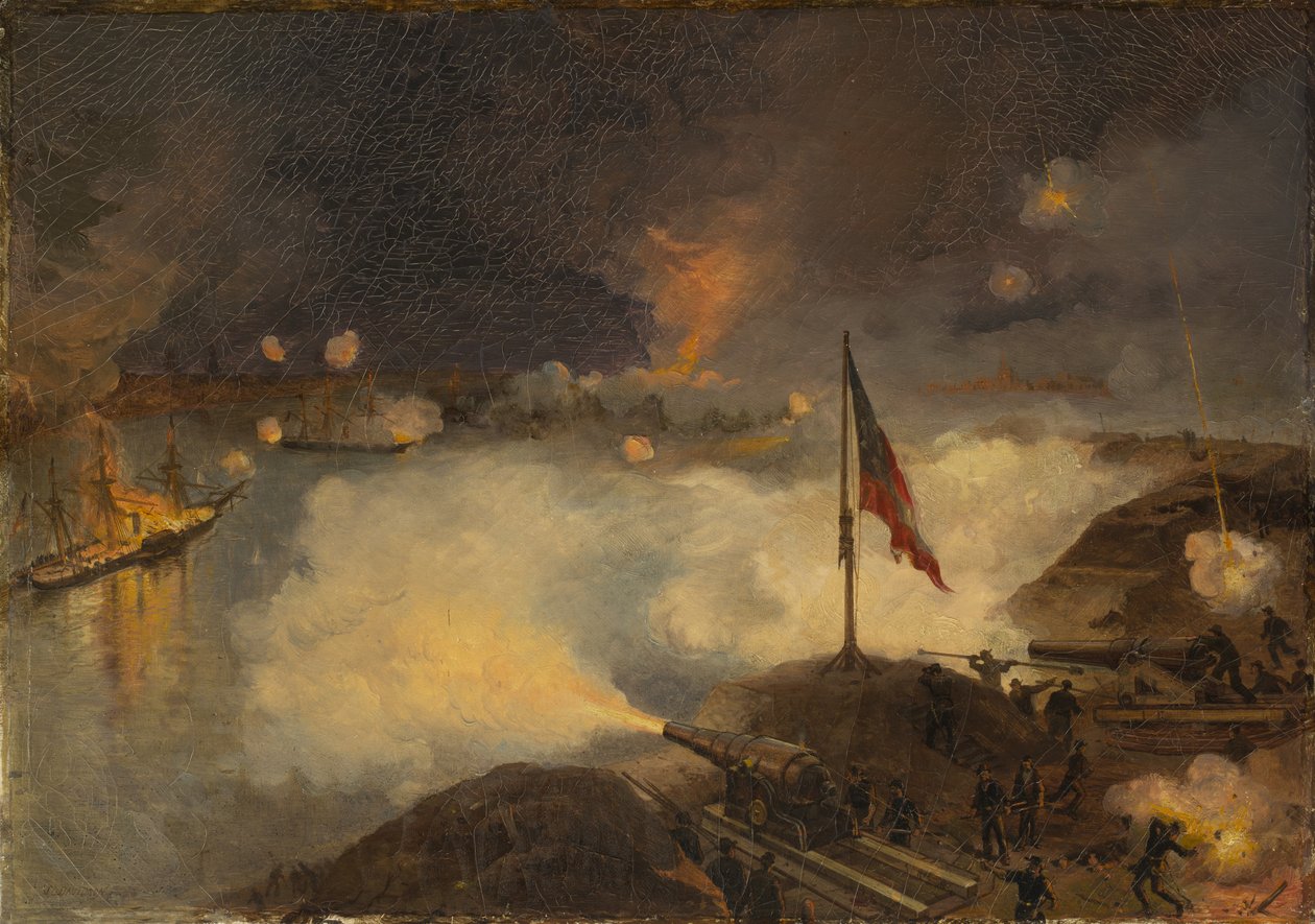 Battle of Port Hudson, La., 1863 by Julian Oliver Davidson