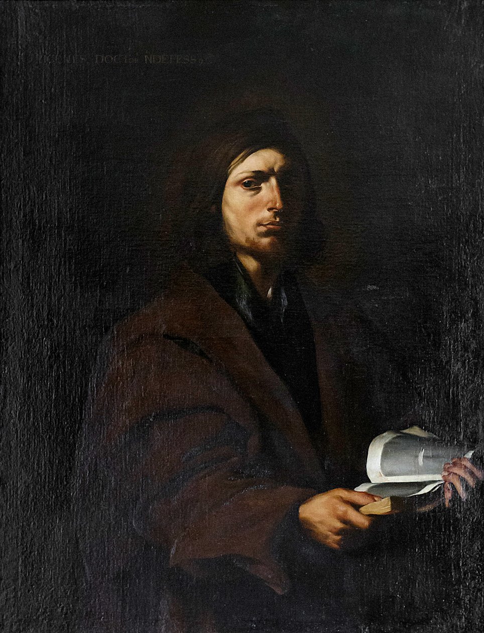 The Philosopher Origen by Jusepe de Ribera: Fine art print