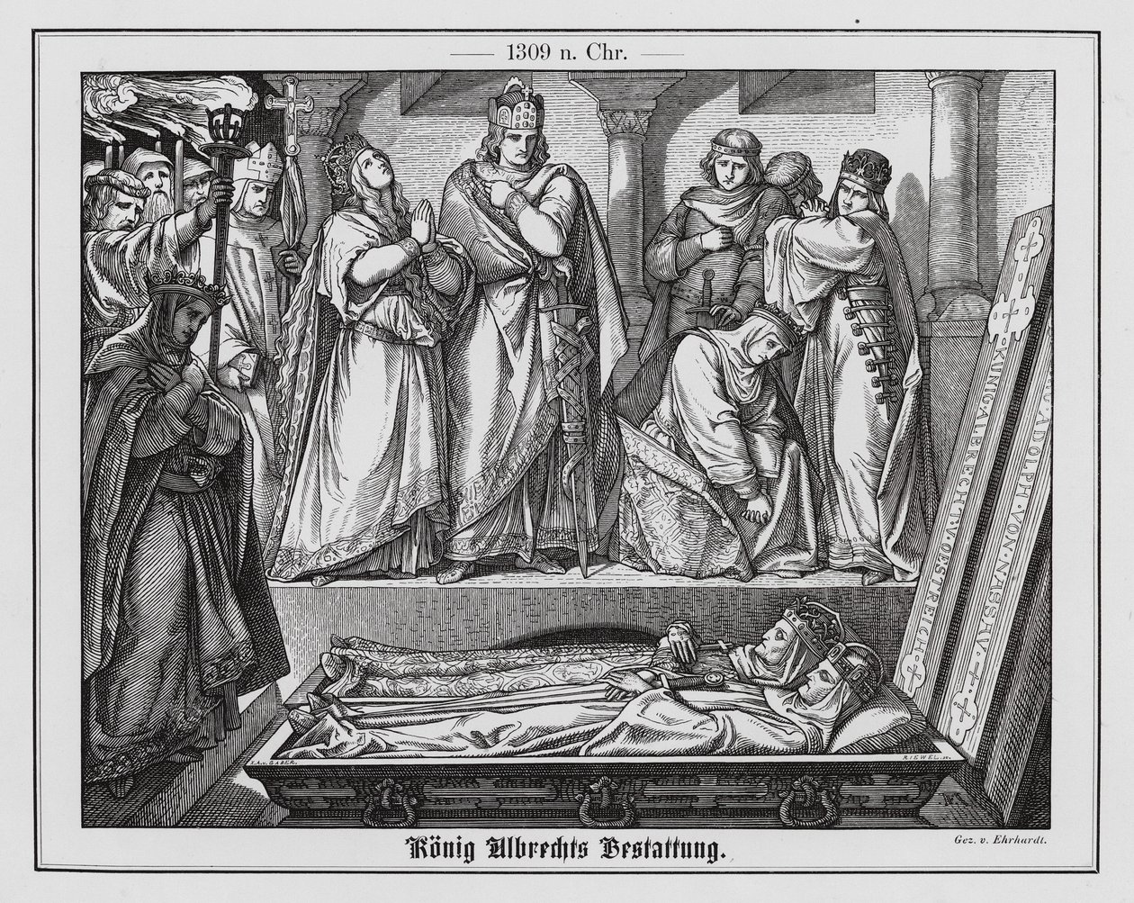 Funeral of King Albert I of Germany