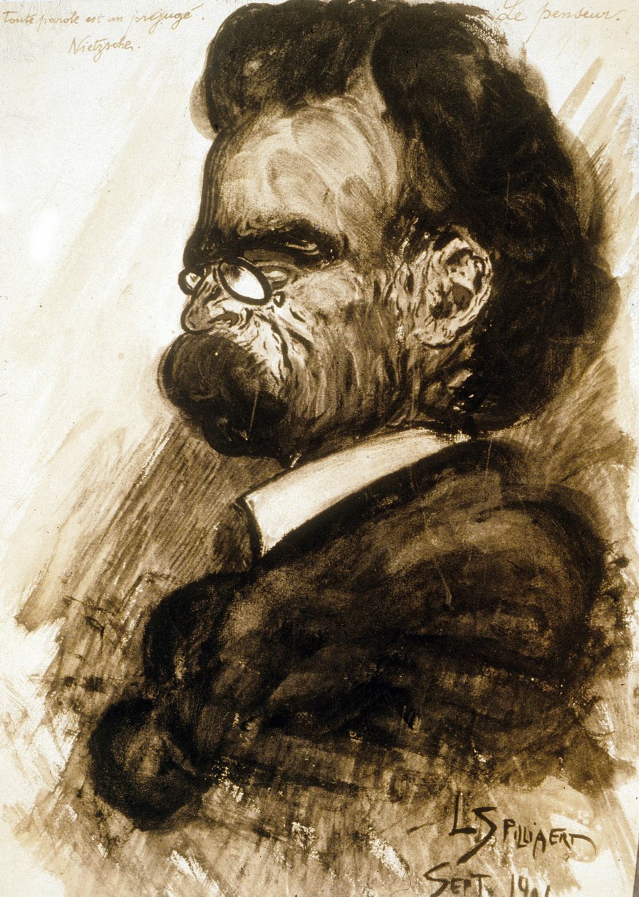 Friedrich Nietzsche (portrait) by Leon Spilliaert
