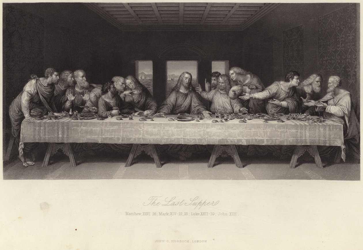The Last Supper by Leonardo da Vinci: Buy fine art print