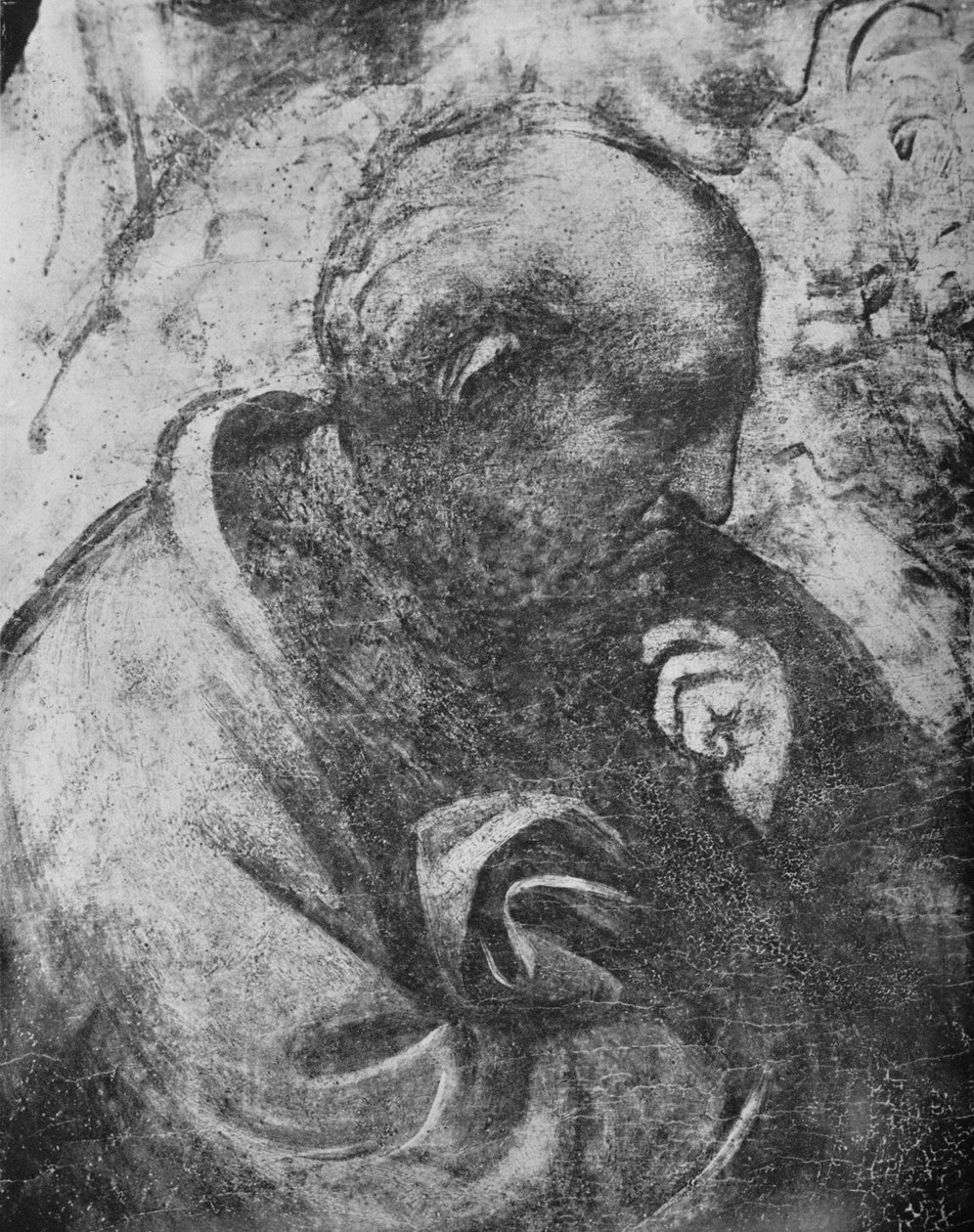 Adoration of the Magi - Head of Philosopher on the Left